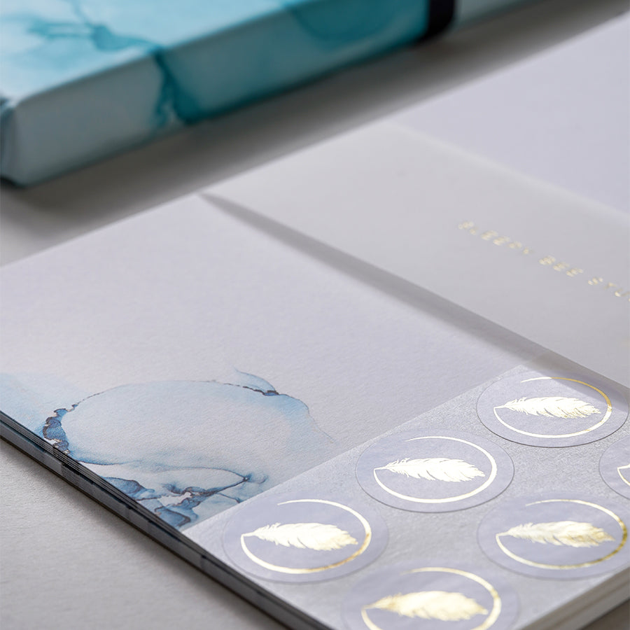 Ethereal Luxury Writing Paper & Envelope Set – Sleepy Bee Studio